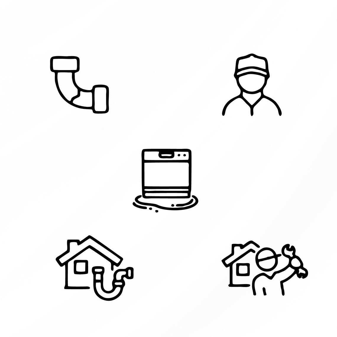 Plumber Svg Bundle, Plumber Tools Clipart for Cricut, Plumber Vector ...