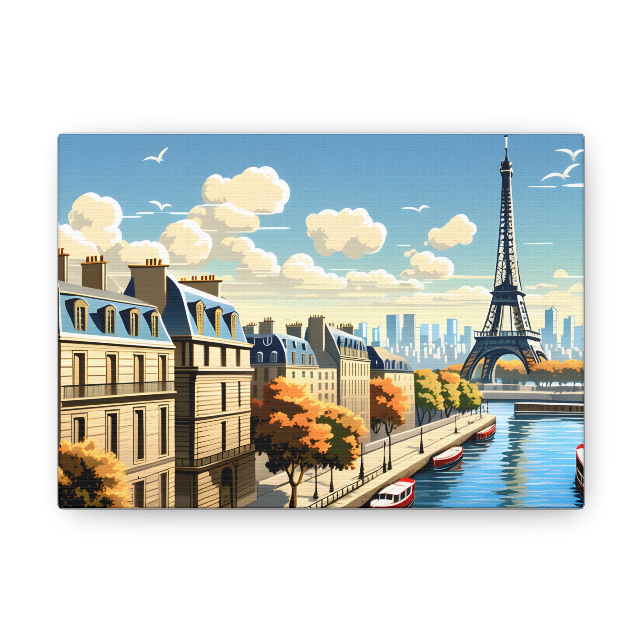 Magic Paris, Beautiful Wall Art Print - Etsy
