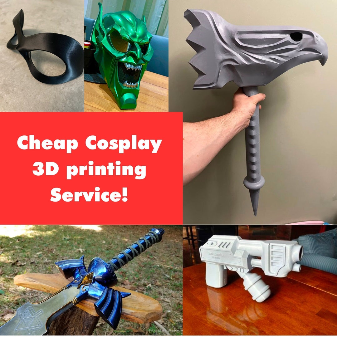 Cosplay 3d Printing Service Custom Cosplay Commission Professional 3d ...