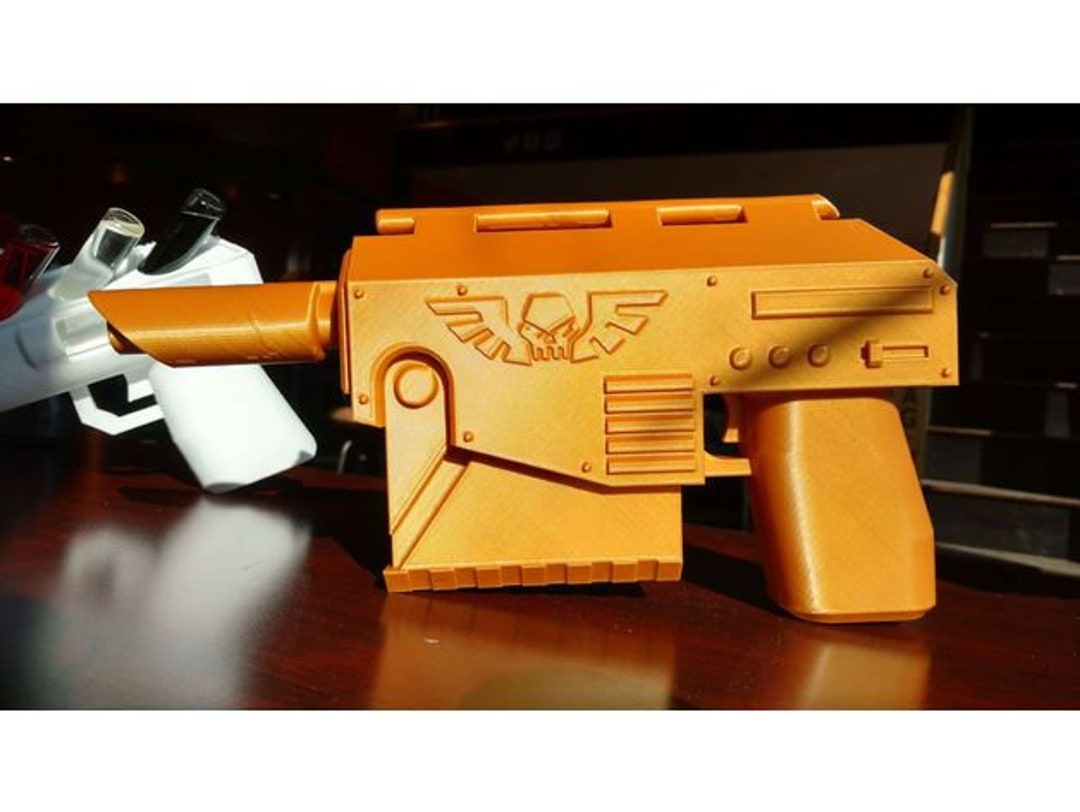 Warhammer 40k Las Pistol for Larp/cosplay 3D Printed - Etsy