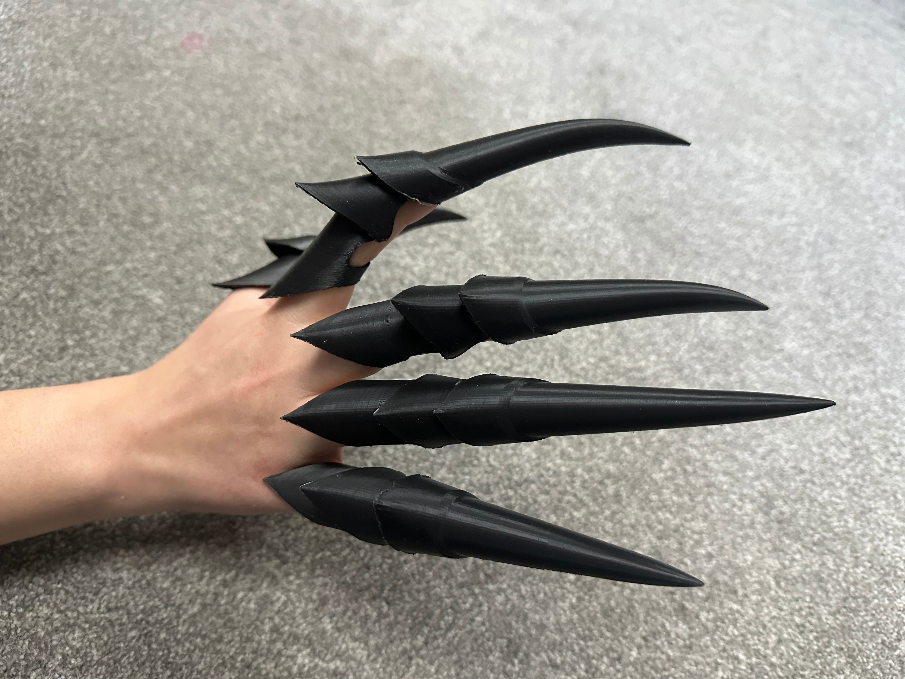 Claw Cosplay Full Set, Plastic Finger Armor, Cosplay Armor X 10 - Etsy