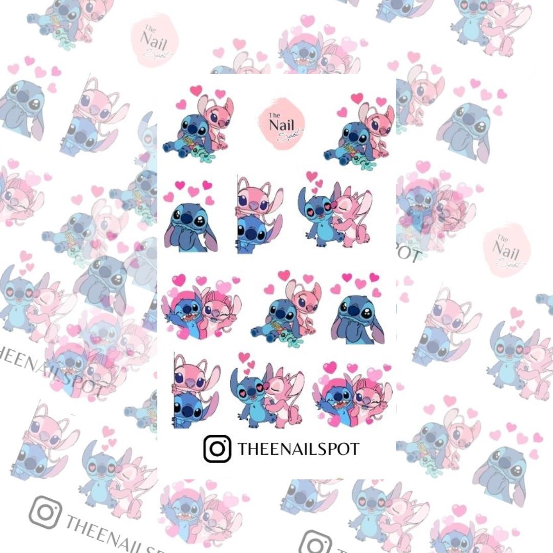 Water Slide Nail Decal | Valentine’s Day Nail Art | Cartoon Nail Decal ...