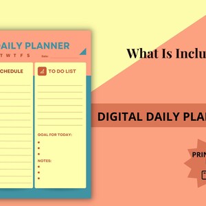 Daily Habit Tracker, Daily Routine Planner, Routine Checklist, A4/a5 ...