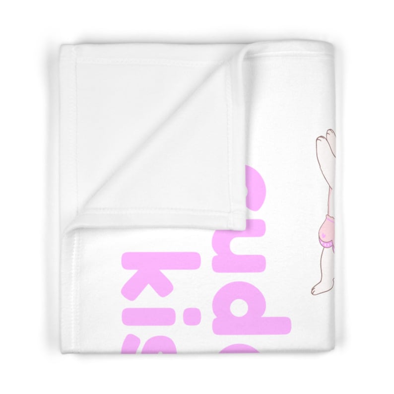 Pink Cuddles Kisses Soft Baby Blanket, Baby Gift From Auntie, Baby Gift ...