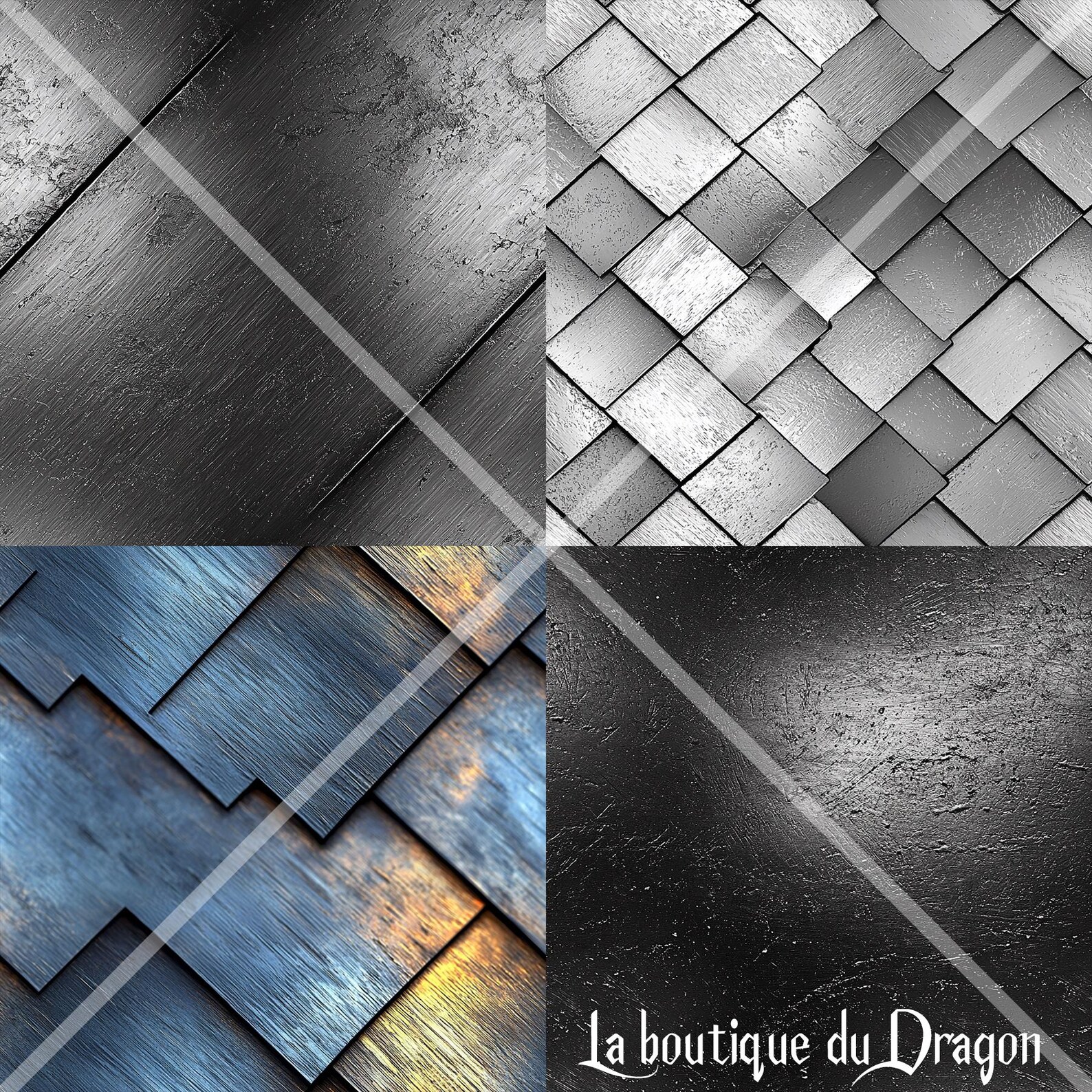 Pack of 100 Seamless Brushed Metal Textures for Commercial Use, High ...