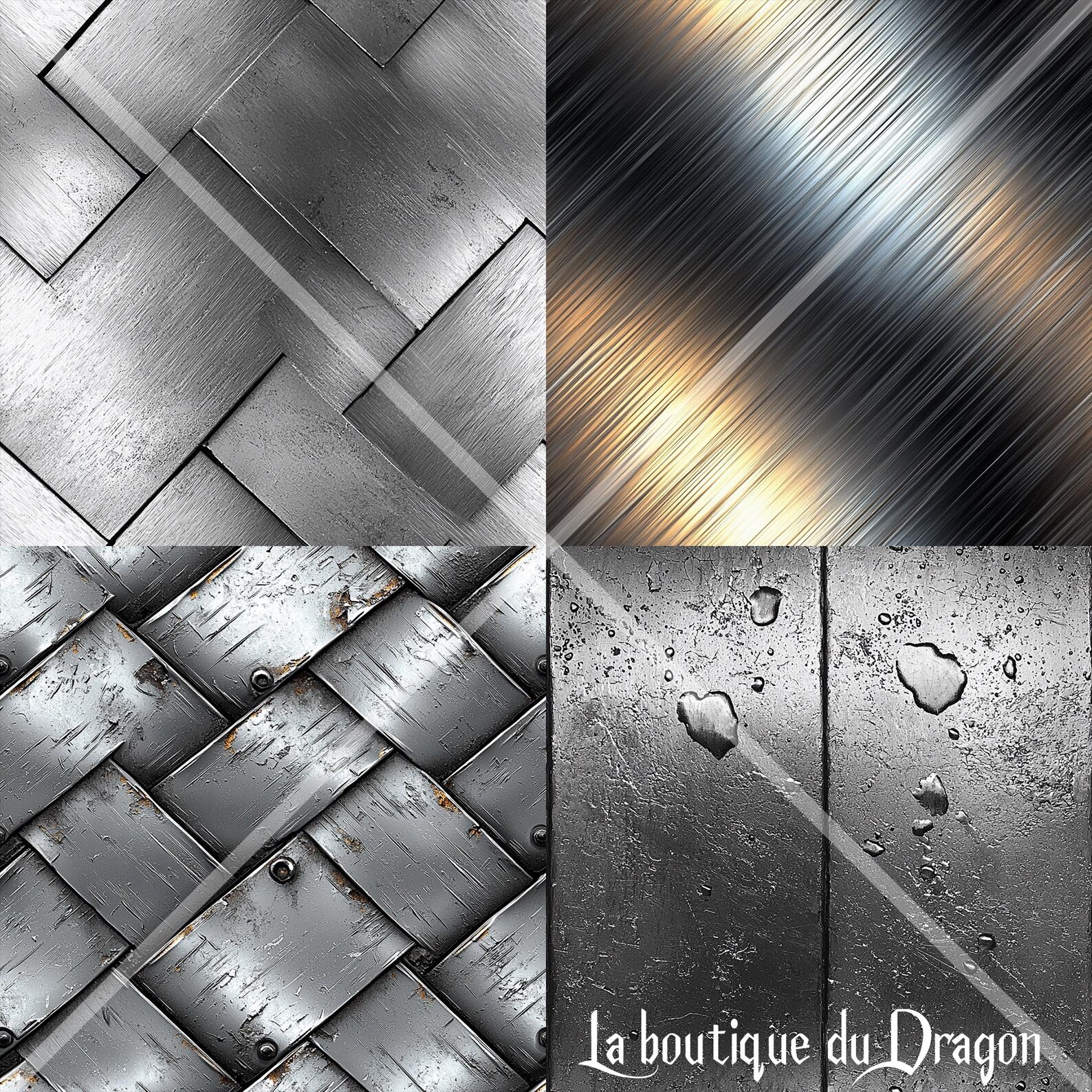 Pack of 100 Seamless Brushed Metal Textures for Commercial Use, High ...