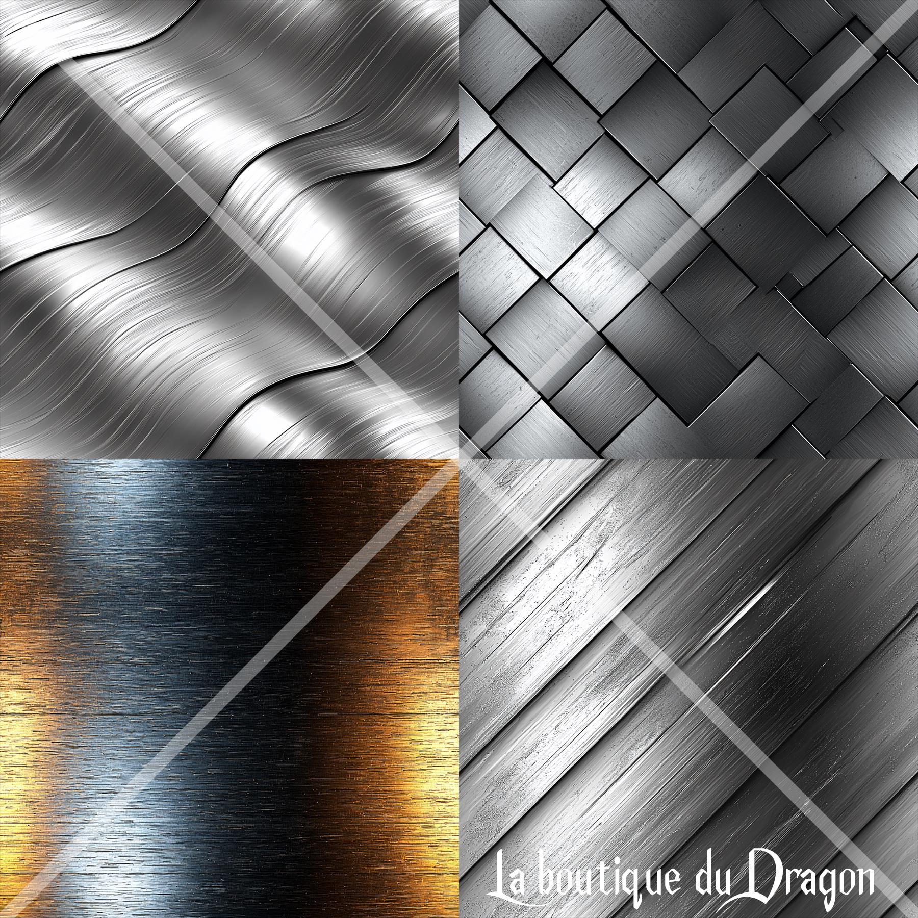 Pack of 100 Seamless Brushed Metal Textures for Commercial Use, High ...