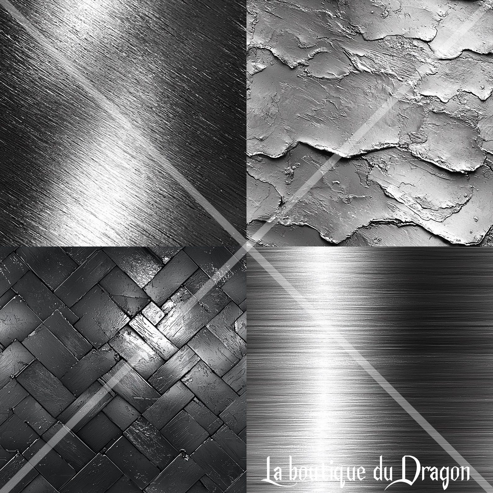 Pack of 100 Seamless Brushed Metal Textures for Commercial Use, High ...