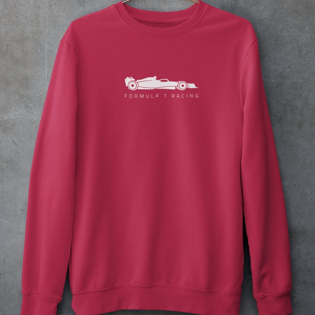 Formula 1 Racing B&W Car Crewneck Sweatshirt - Etsy