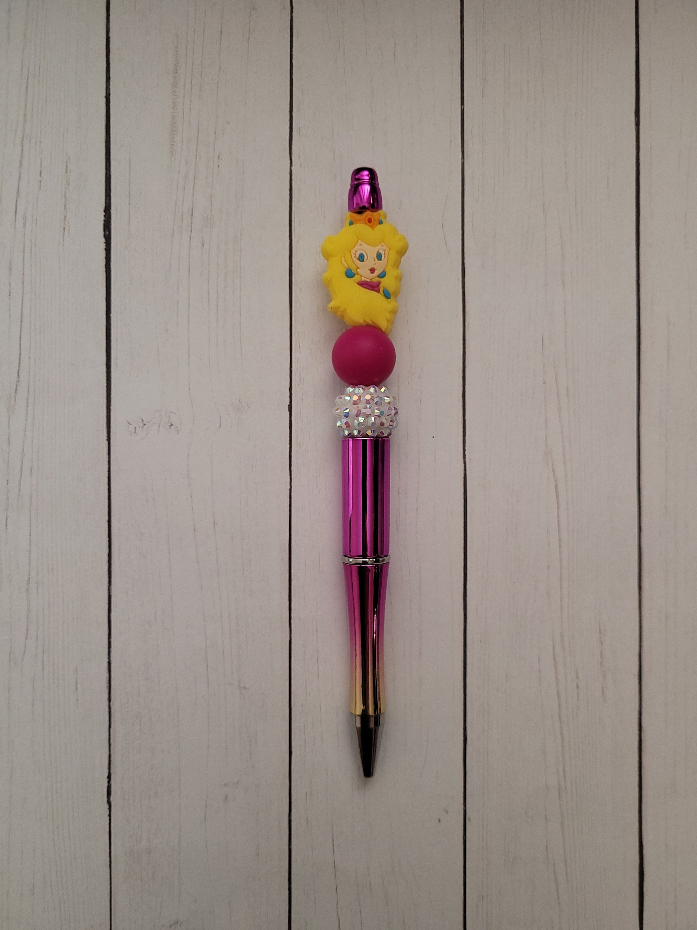 Super Mario Bros Beaded Pen Super Mario Pen Luigi Pen Princess - Etsy