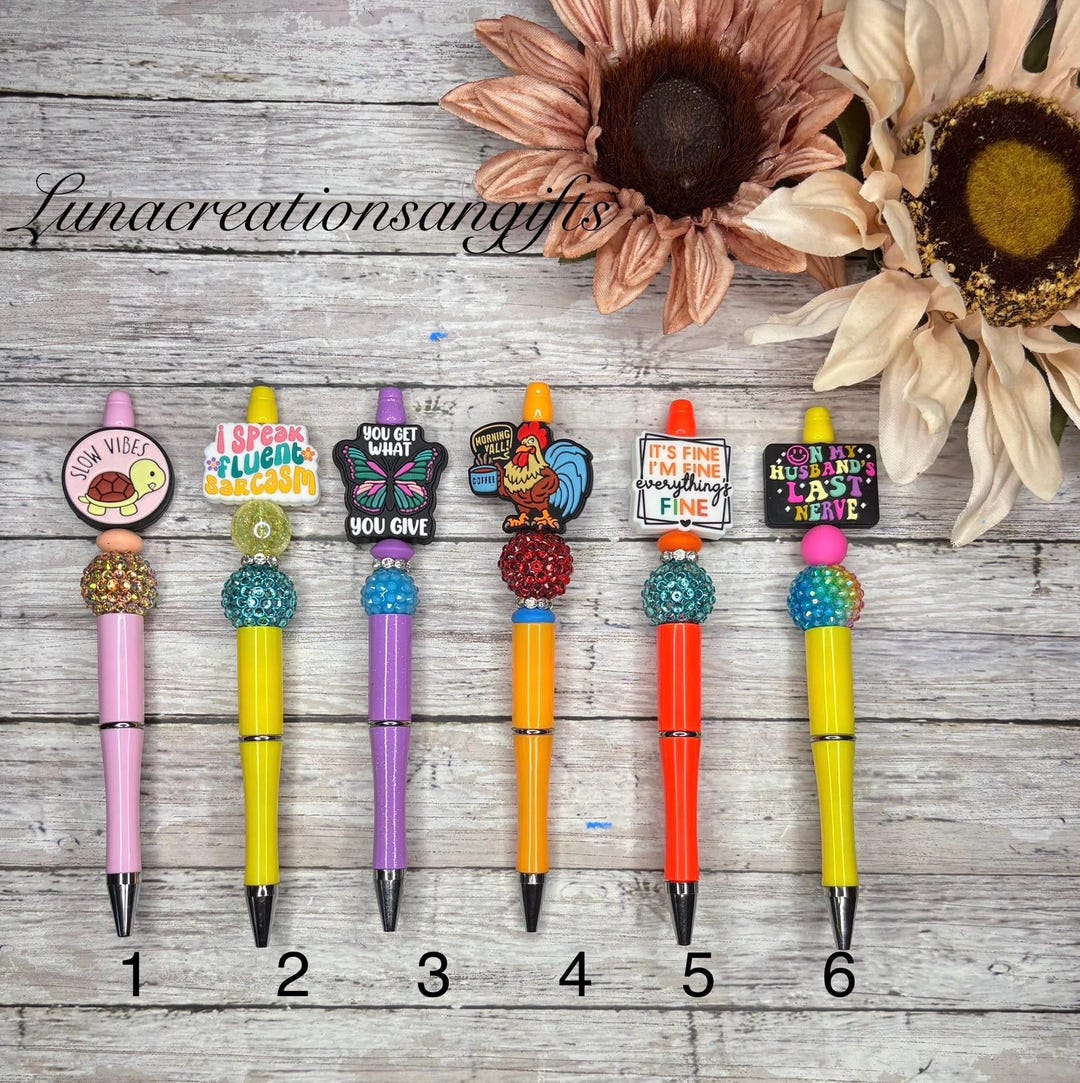 Beaded Pens - Etsy