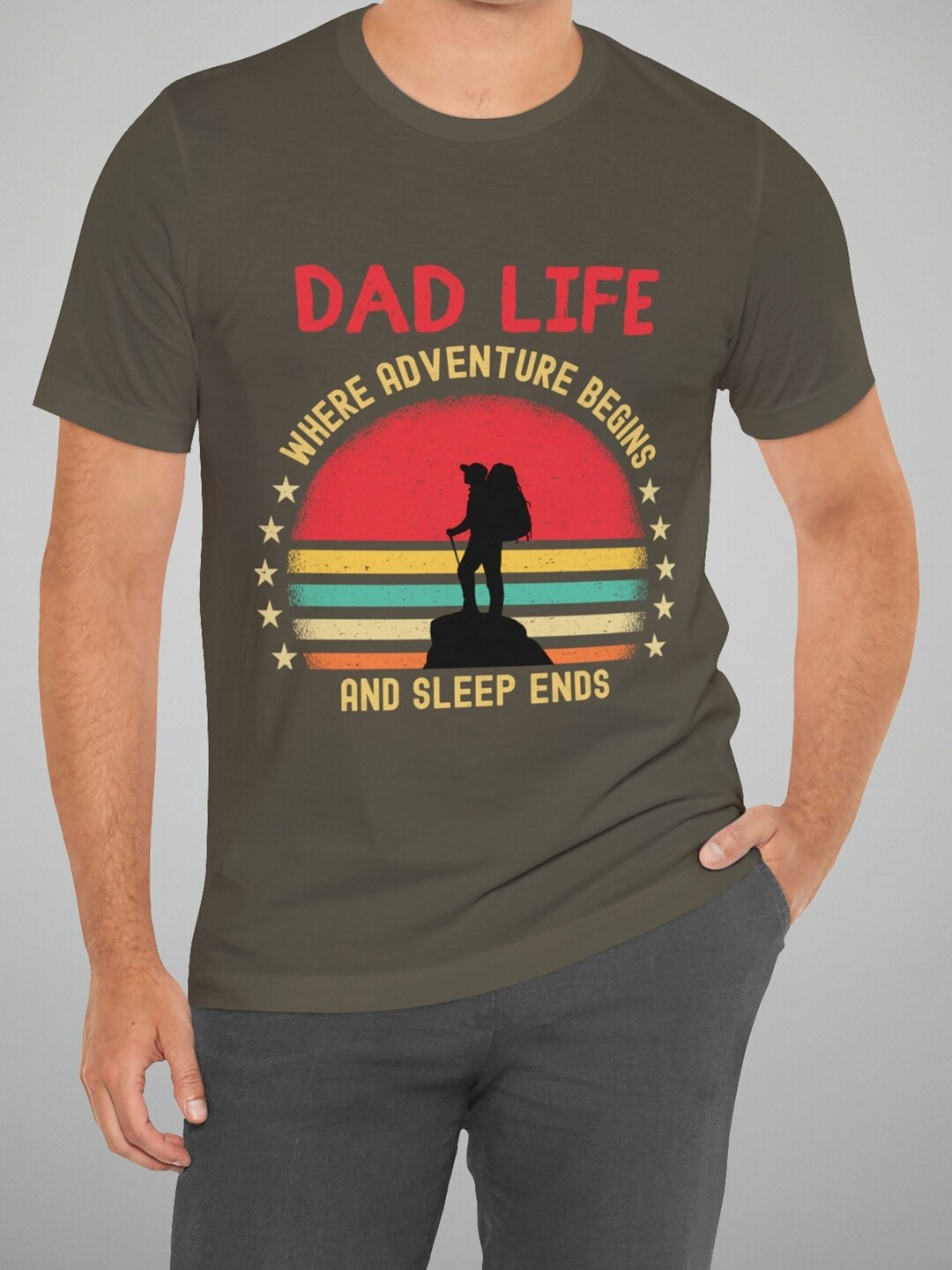 Dad Life Shirt, Father Days, . Father's Day, Tired Dad Shirt, Adventure ...