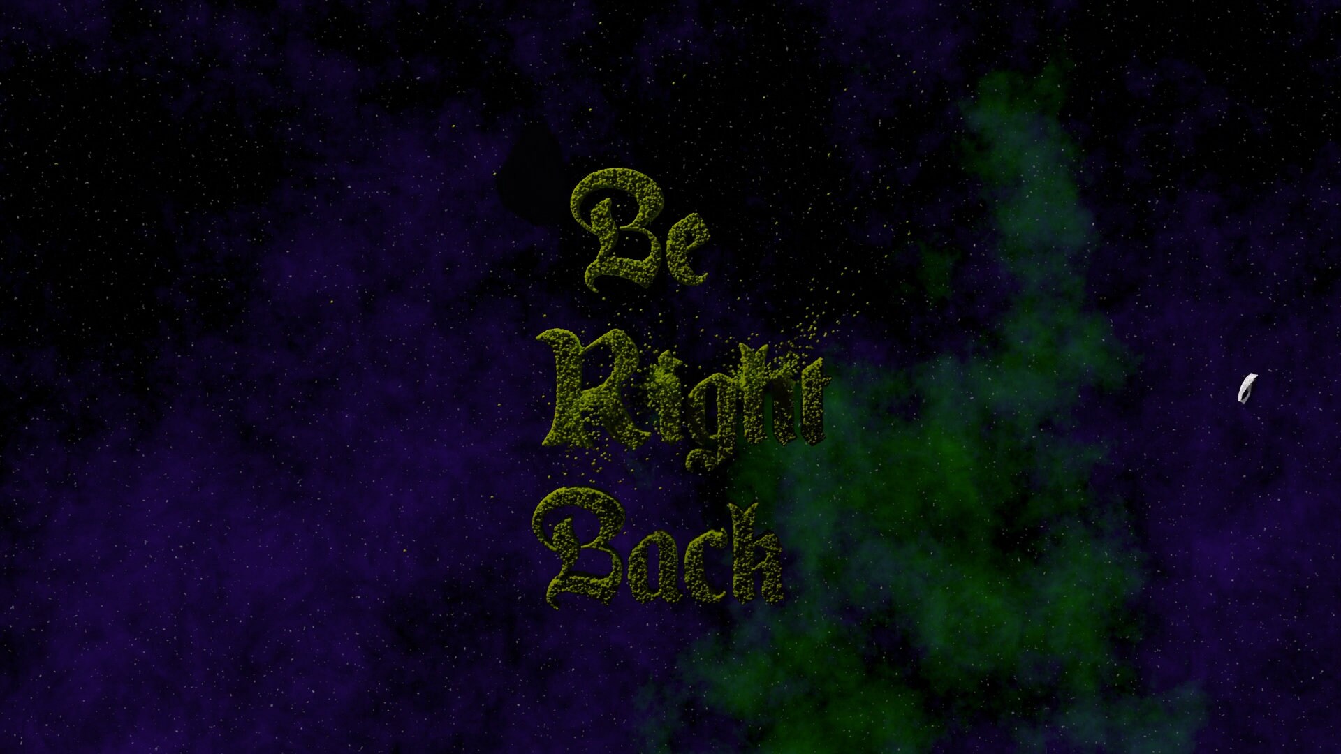 Animated Stream Be Right Back Scene 3D - Etsy