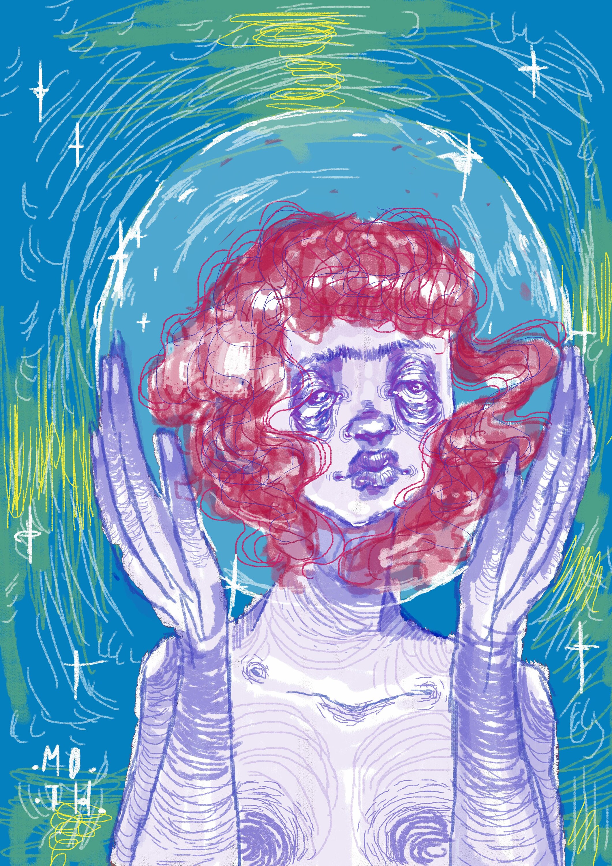 Colourful Oc Art Print - Etsy