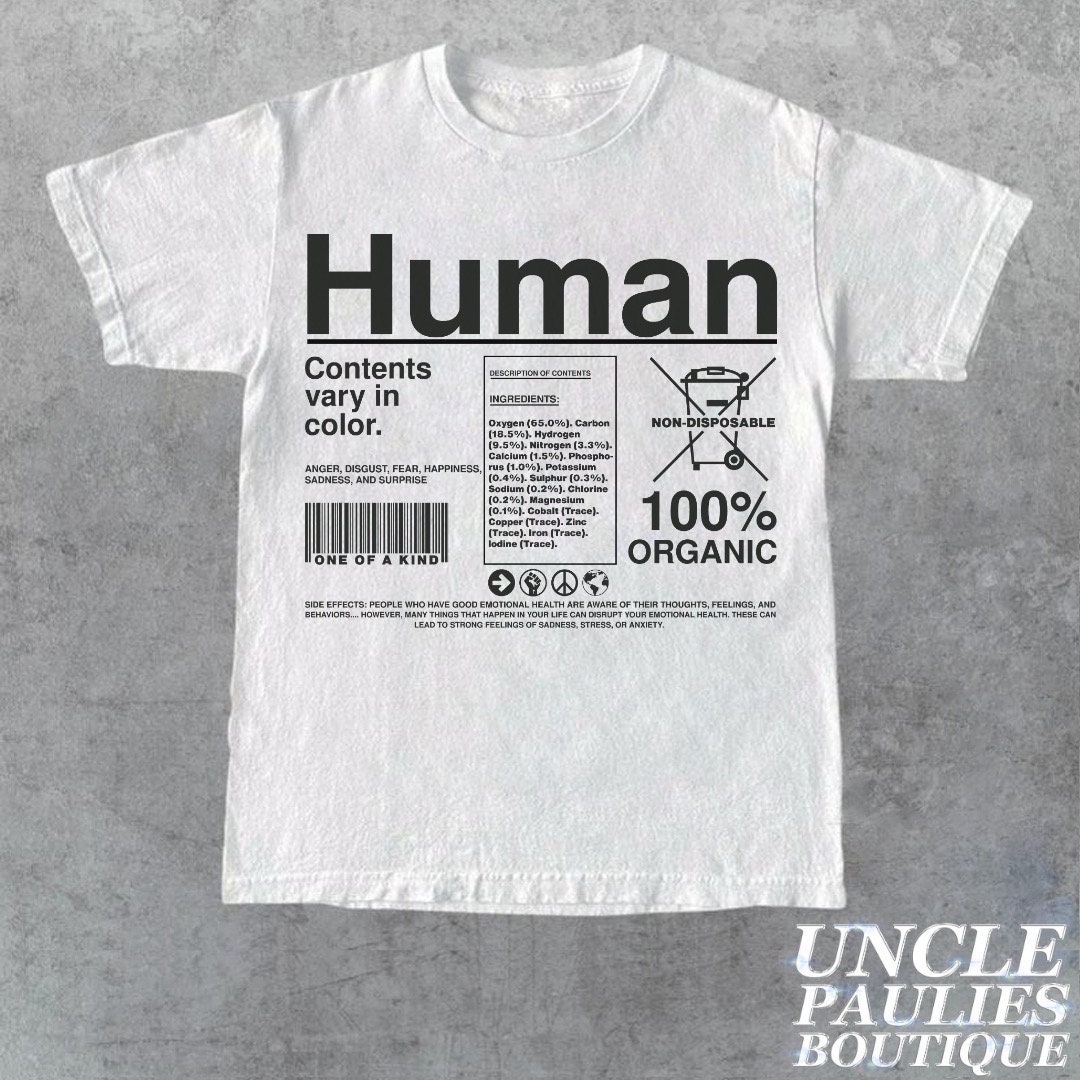 Human Shirt, Human Definition T-shirt, Inspirational Shirt, Equality ...