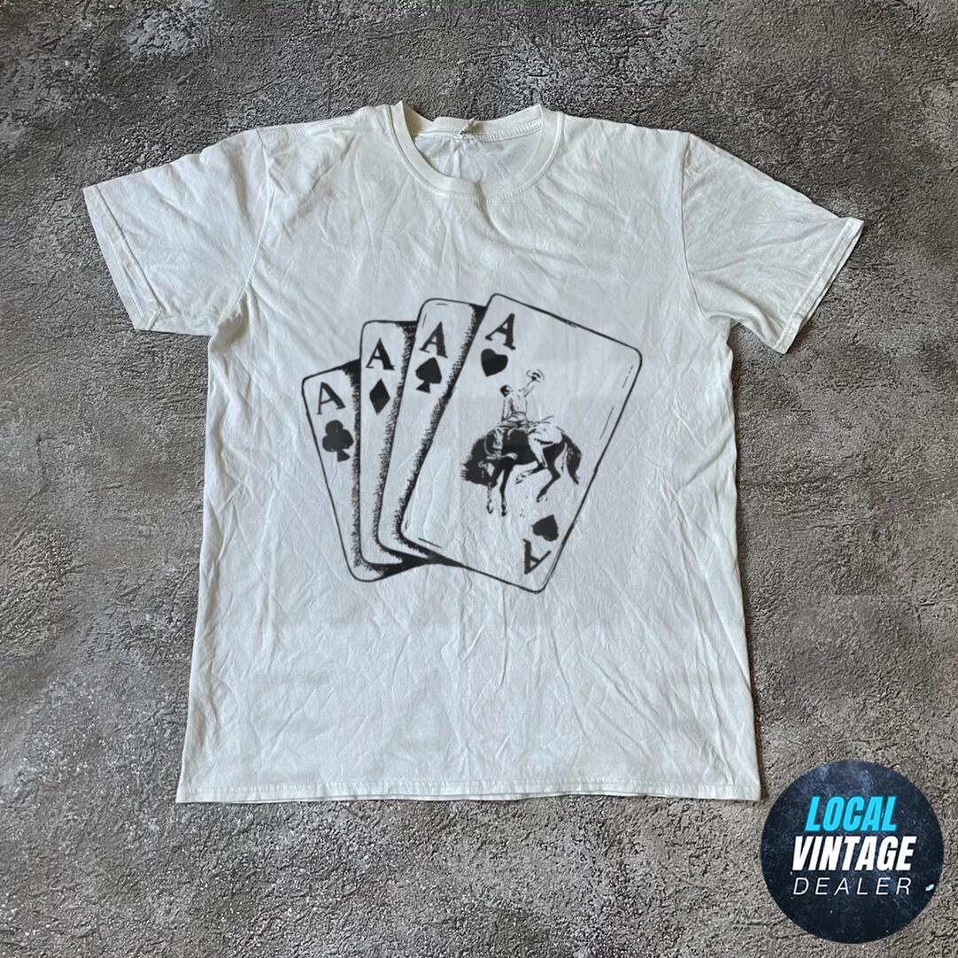Ace Card Cowboy Shirt ,playing Card Shirt, Poker Card Games Shirt ...