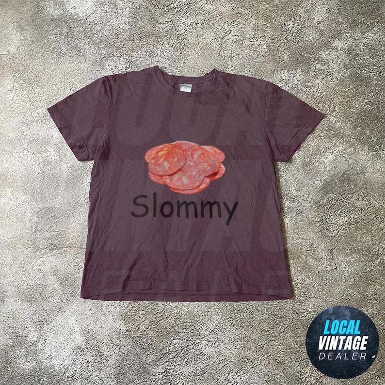 Slommy Salami, Funny Meme Shirt, Ironic Shirt, Shirt Joke Gift, Oddly ...