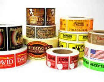Bopp Roll Labels (custom Shape) Qty 1000-20000, up to 12" Wide - Etsy