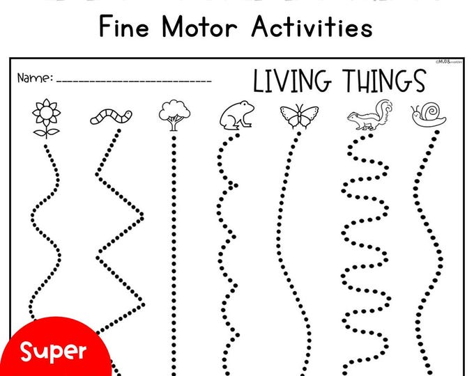Living Things and Non-living Sort Printable - Nature Learning Game for ...