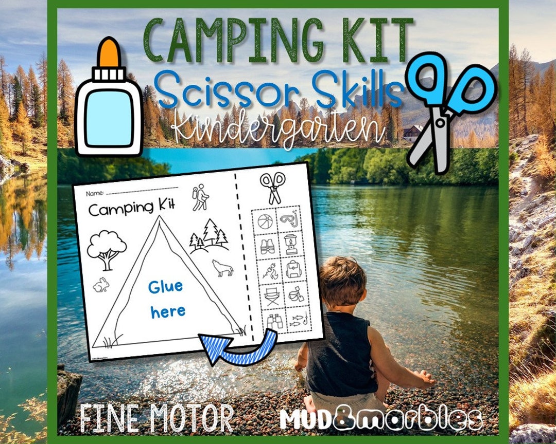 Camping Kit Scissor Skills - Etsy