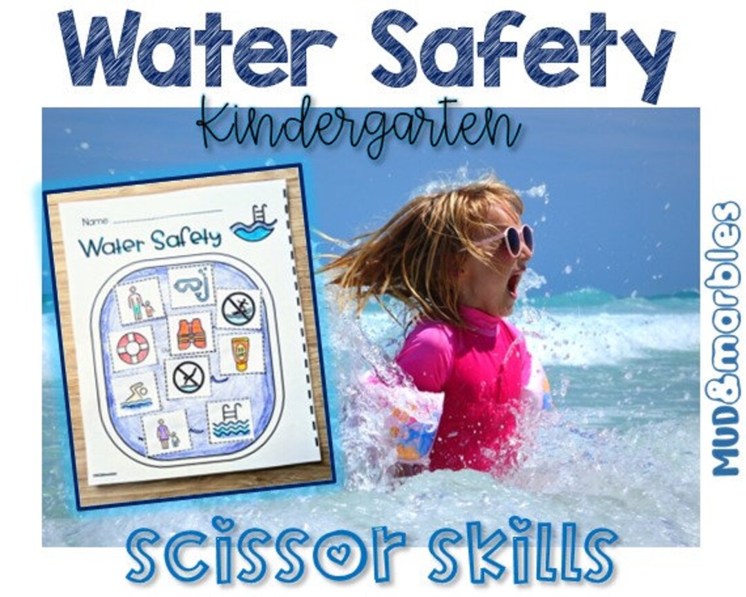 WATER SAFETY Scissor Skills - Etsy