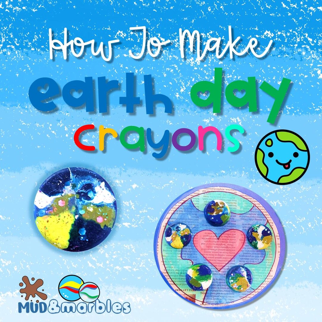 Homemade Earth Crayons Earth Day Activity - Etsy