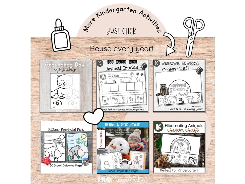 Groundhog Day Cut and Paste Prediction Craft | Fine Motor Activity for ...