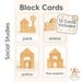 Community Building Block Center Prompt Cards |kindergarten STEM ...