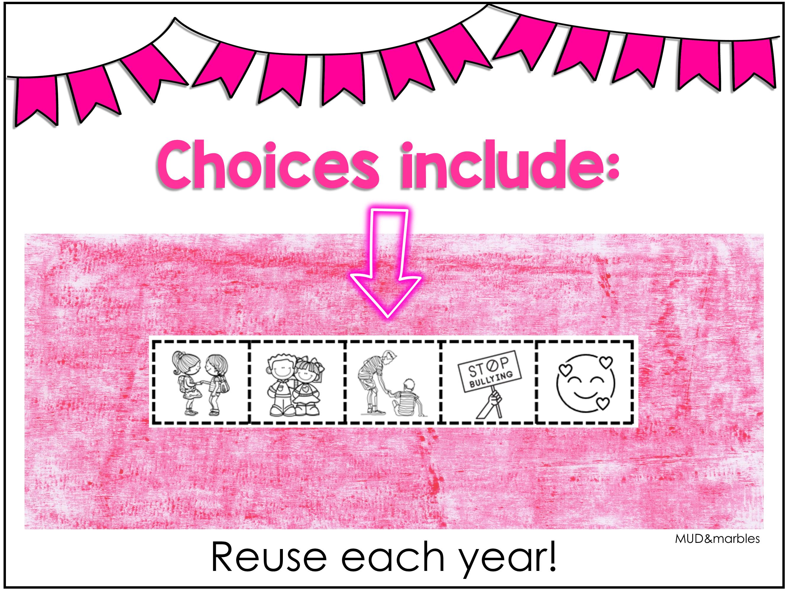 Easy Pink Shirt Day Kindness Fine Motor Activity - Etsy