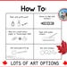 Canadian Wildlife Colouring Pages & Dot Art - Etsy