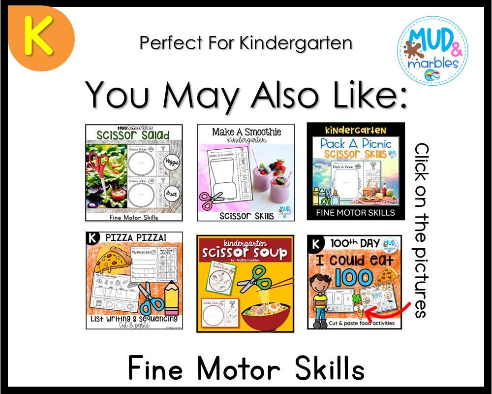 Build A Grilled Cheese Sandwich Scissor Skills - Etsy