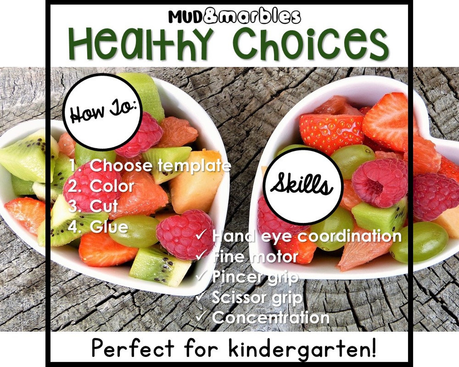 Scissor Salad Scissor Skills - Etsy