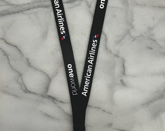 Seatbelt Extension Lanyard - American Airlines - Etsy