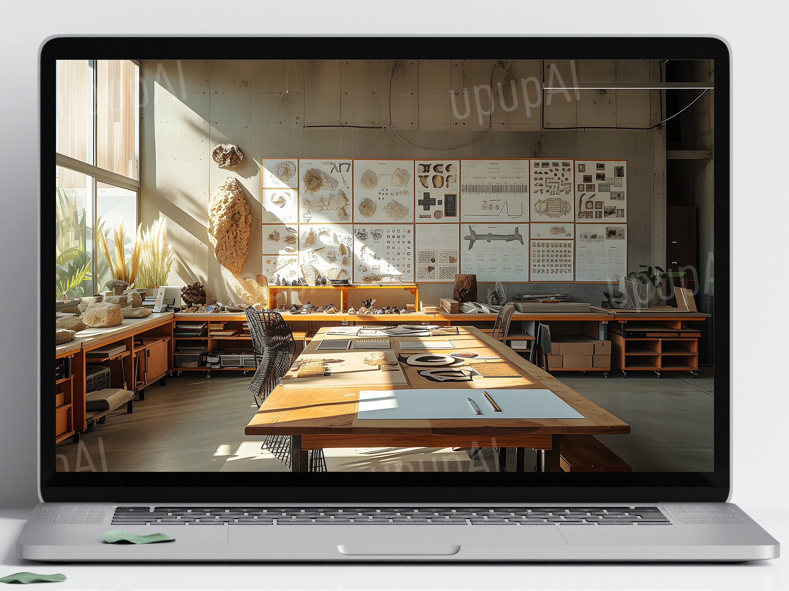 Zoom Background, Wabi Sabi Zoom Background, Minimalist Architectural ...