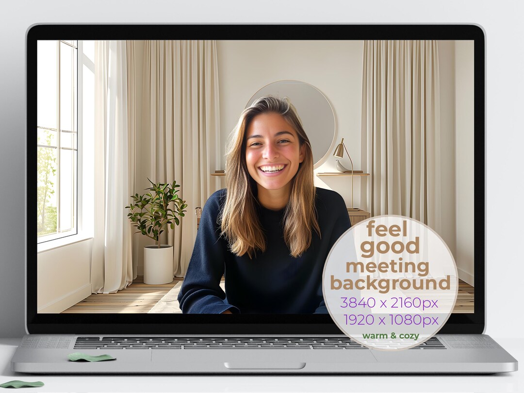 Virtual Background for Zoom / MS Teams Virtual Meetings | Elegant Home ...