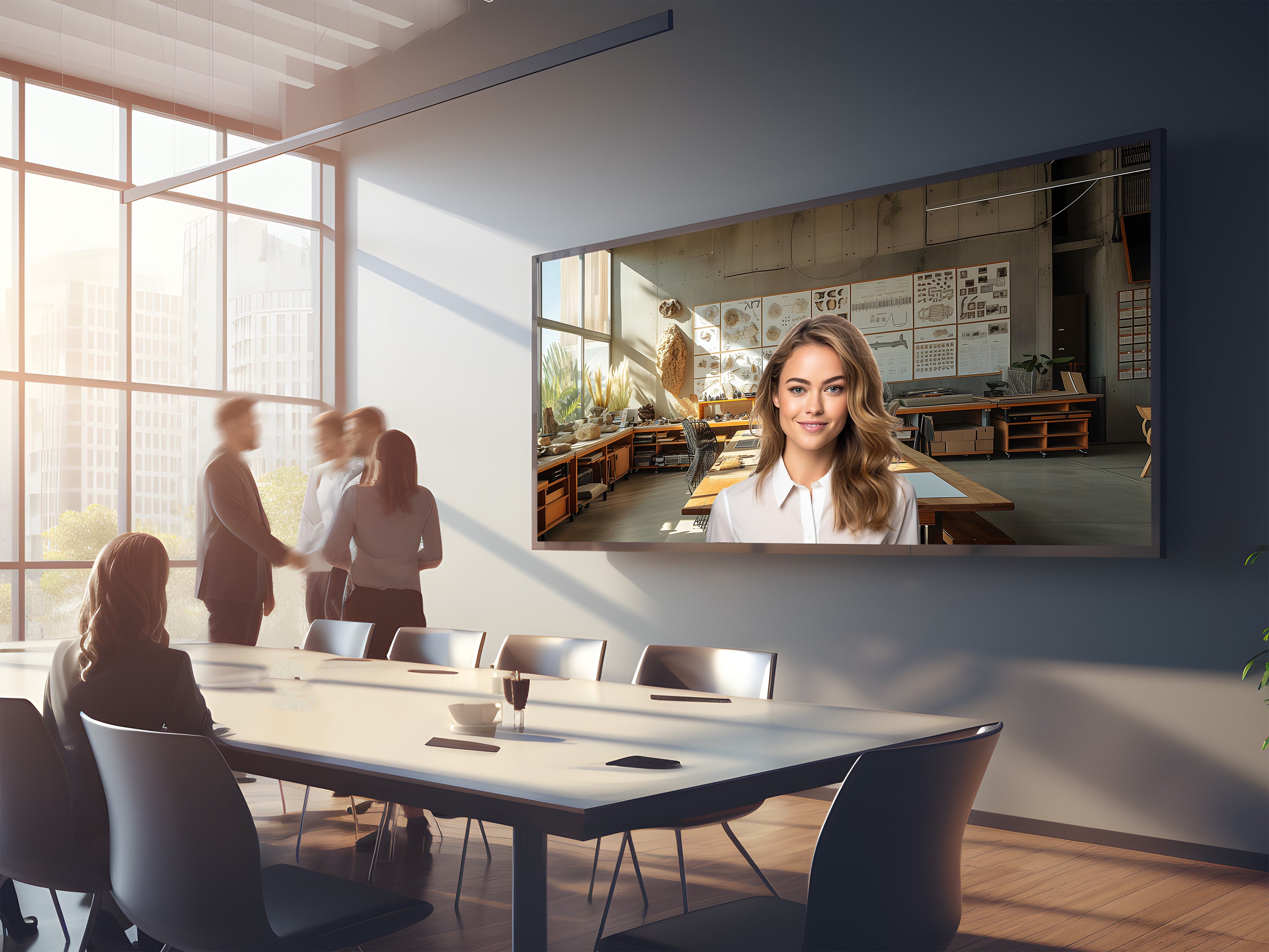 Zoom Background, Wabi Sabi Zoom Background, Minimalist Architectural ...