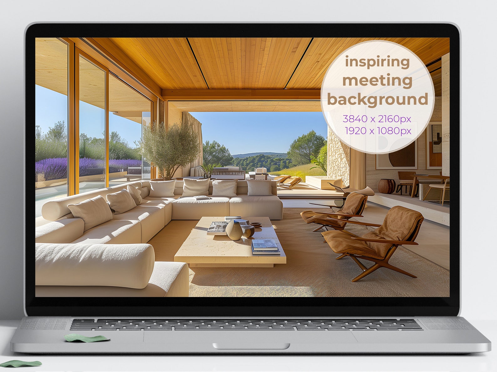 Zoom Background, Modern Apartment Zoom Background, Living Room ...