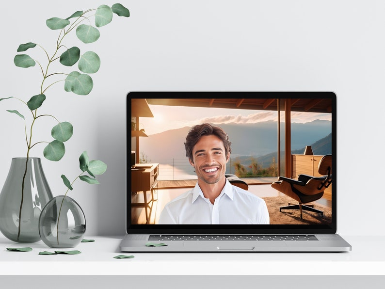 12 Backgrounds for Your Online Meetings: Japanese and - Etsy