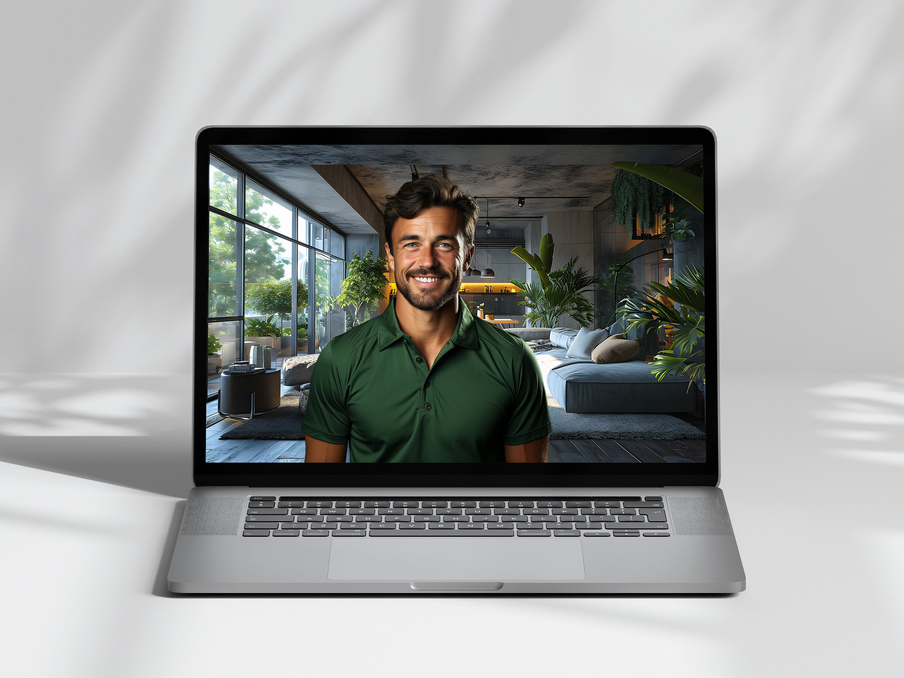 Zoom Background, Distinguished Open Apartment Zoom Background, Sunlight ...