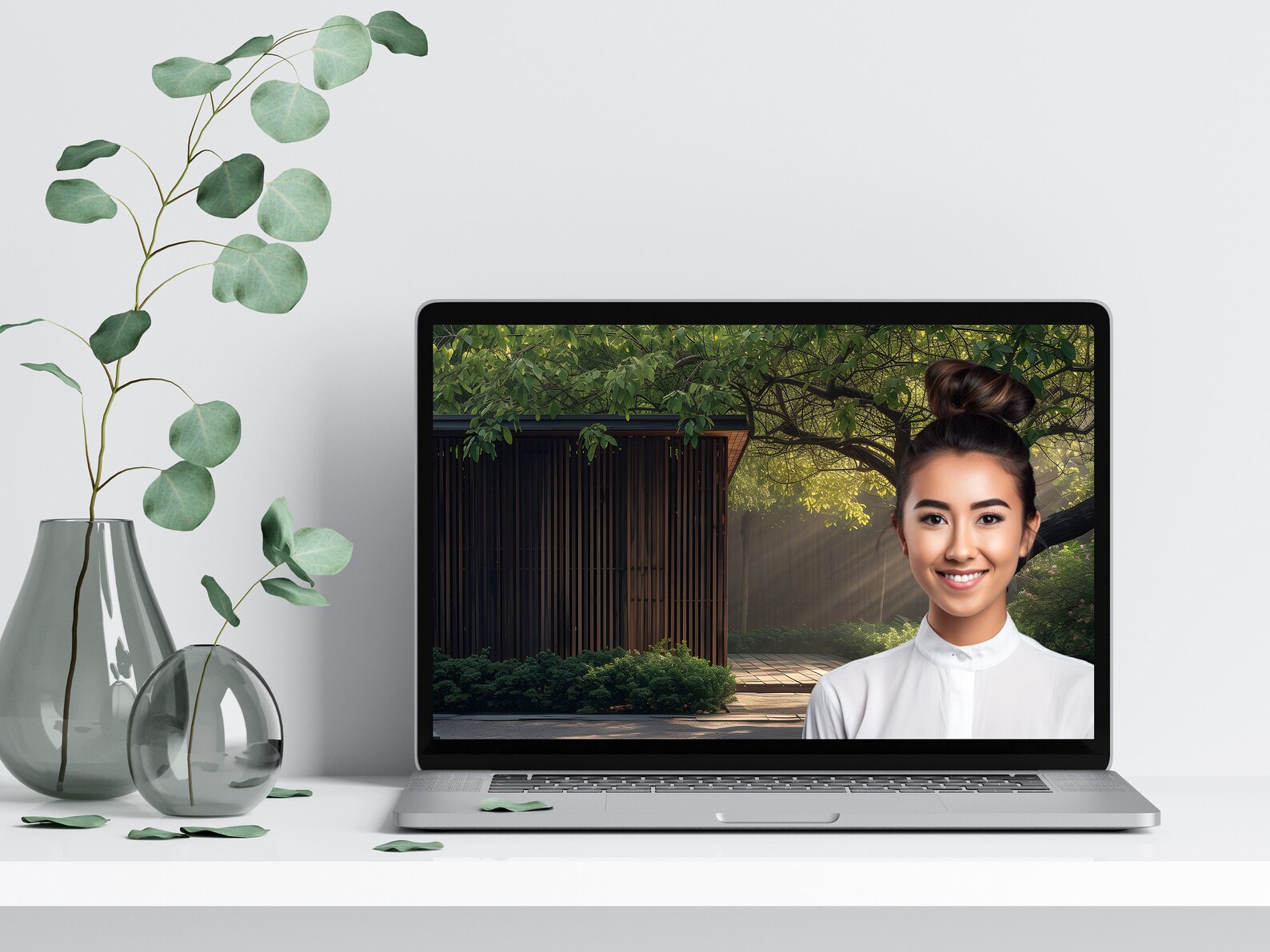 Zoom Background, Zen Garden Zoom Background, Therapist Zoom, Spiritual ...