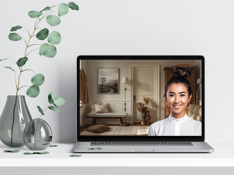 Zoom Background, Cozy Hallway Virtual Background - Inspiring Home ...