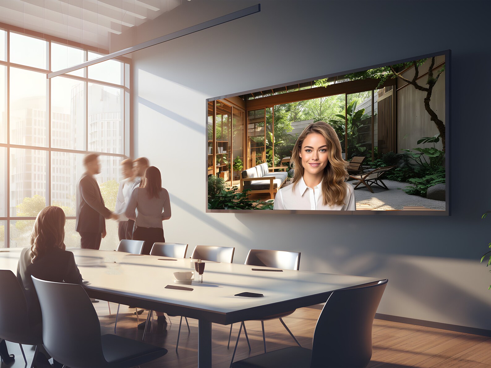 Zoom Background, Zen Zoom Background, Zen Home-office, Garden Virtual ...