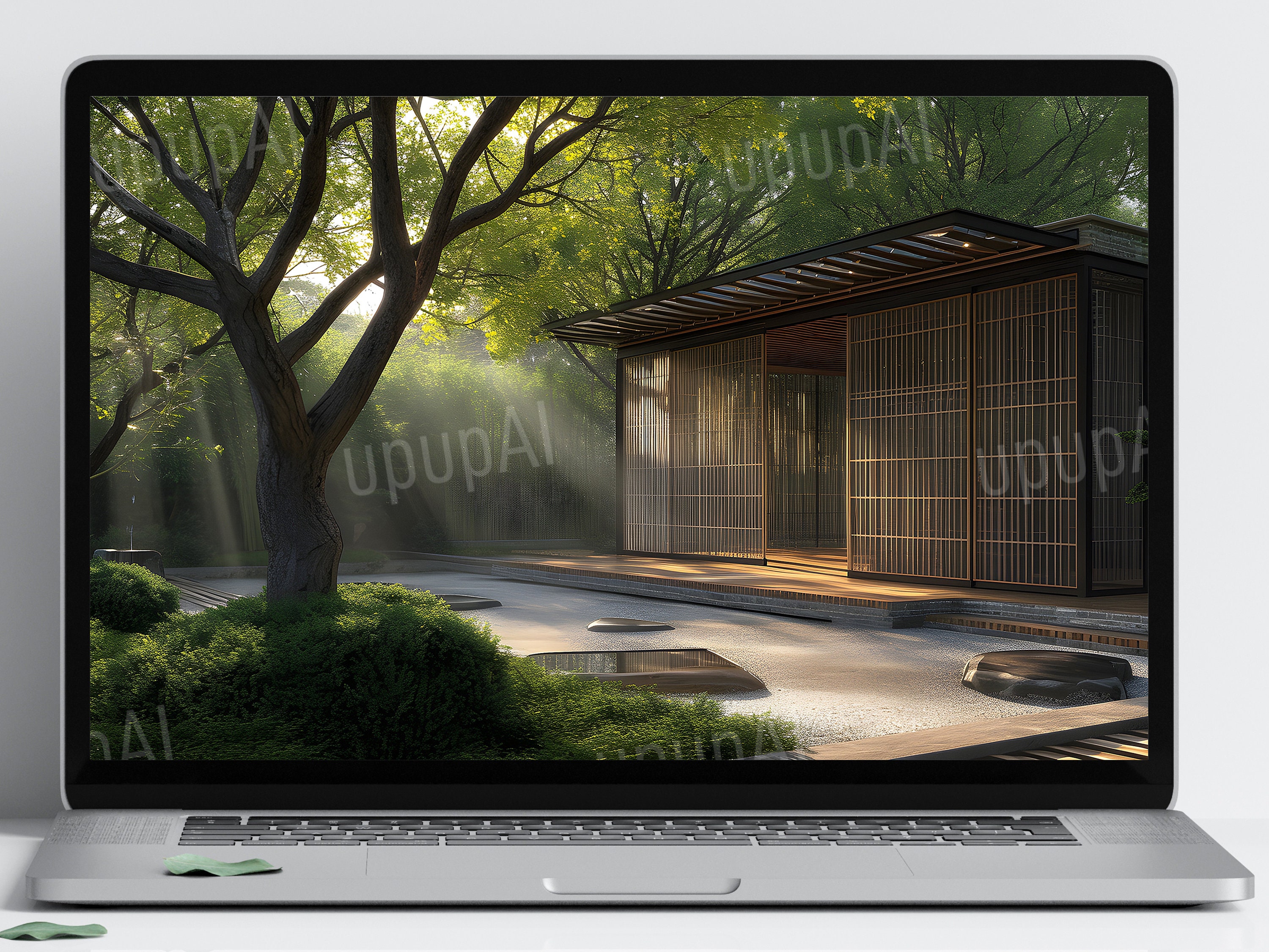 Tranquil Japanese Garden Zoom Background Enhance Your Virtual Meetings ...