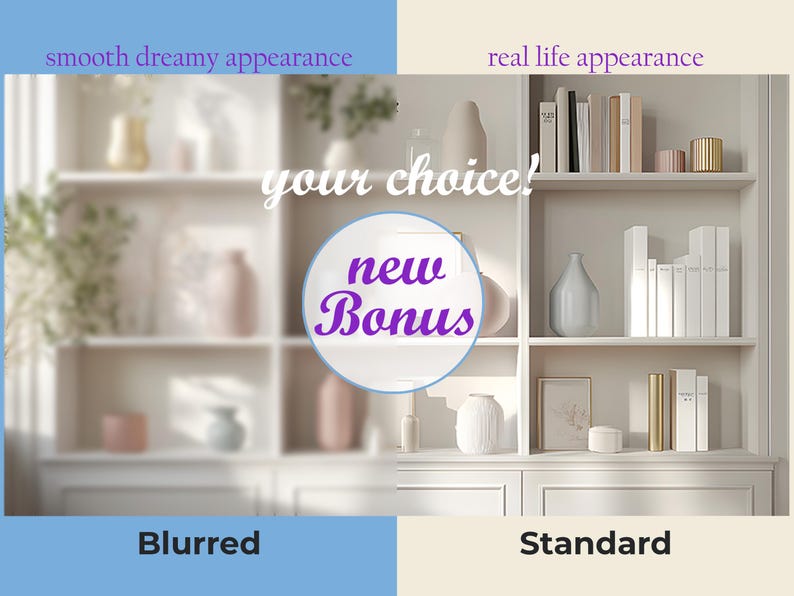 Consulting Virtual Background Zoom Teams | Elegant Pastel Bookshelf ...