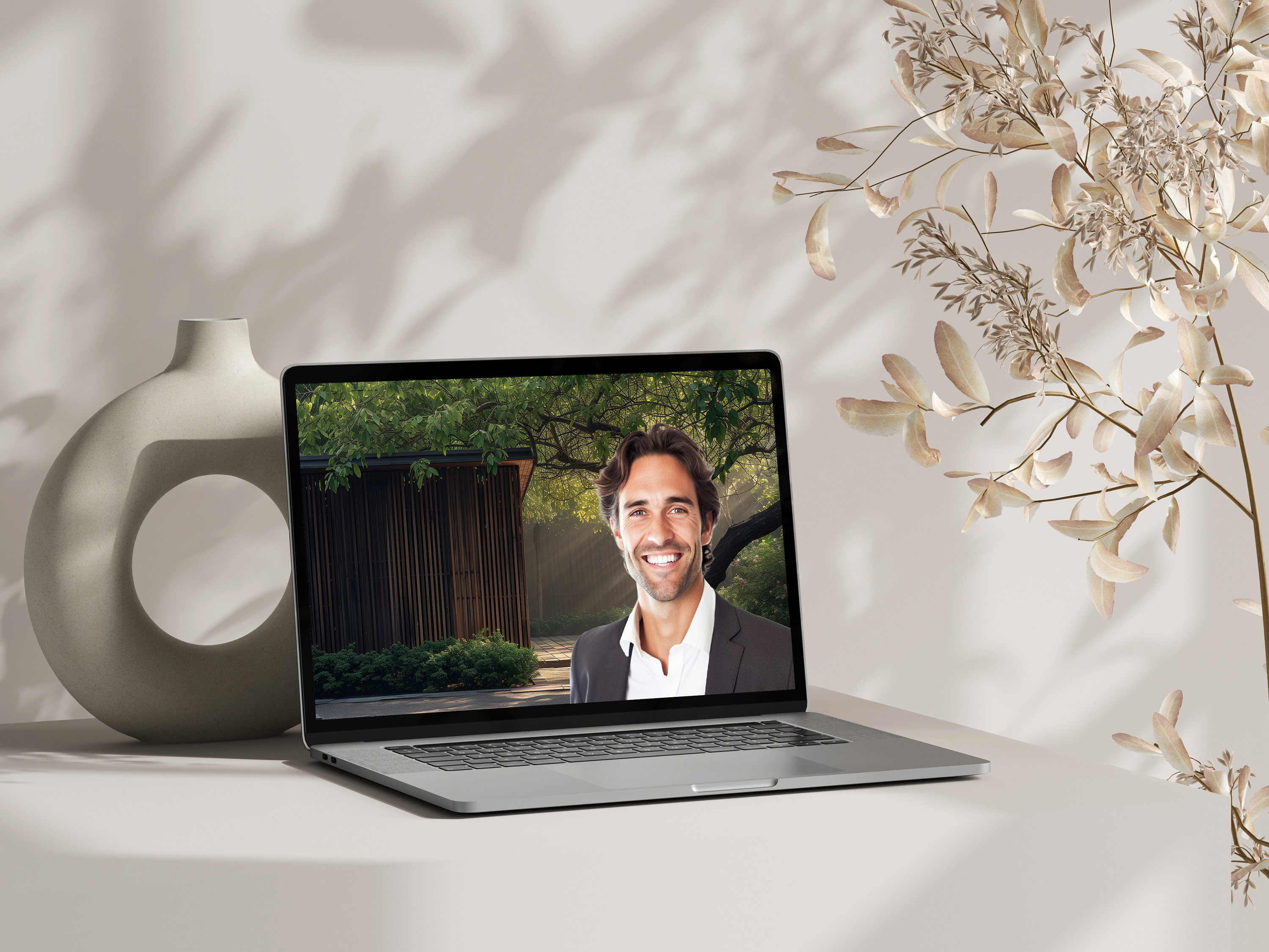 Zoom Background, Zen Garden Zoom Background, Therapist Zoom, Spiritual ...