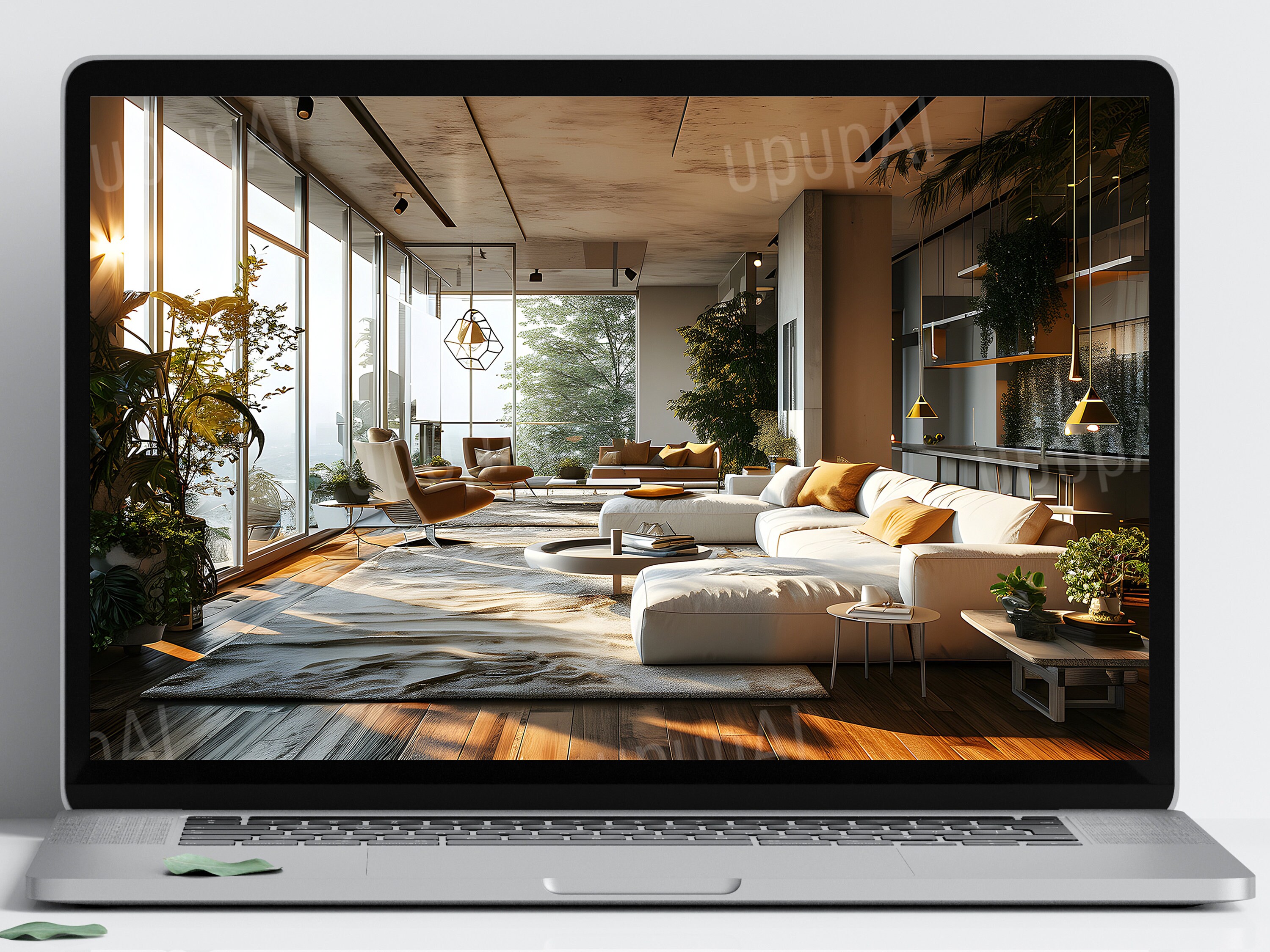 Zoom Background, Inviting Open Apartment Zoom Background, Sunlight ...