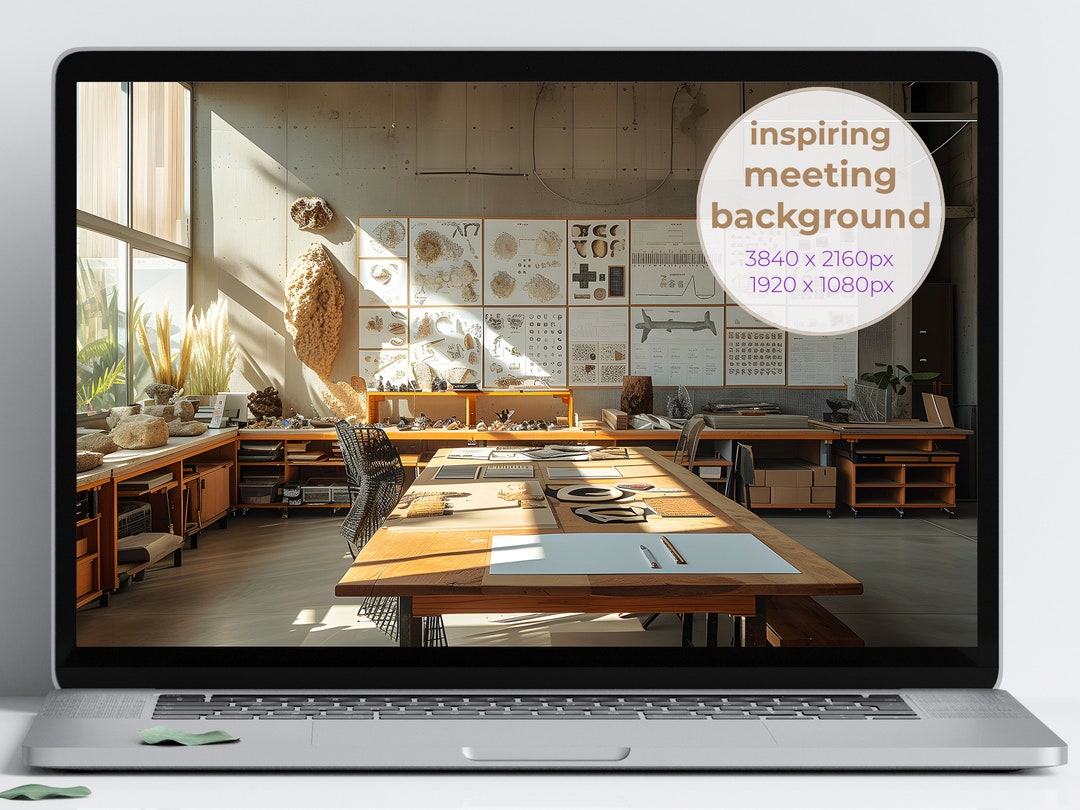Zoom Background, Wabi Sabi Zoom Background, Minimalist Architectural ...