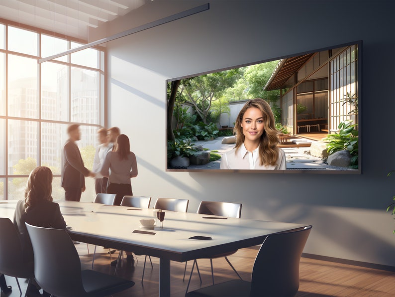 Zen Garden Zoom / Teams Background: Serene Japanese Courtyard (digital ...