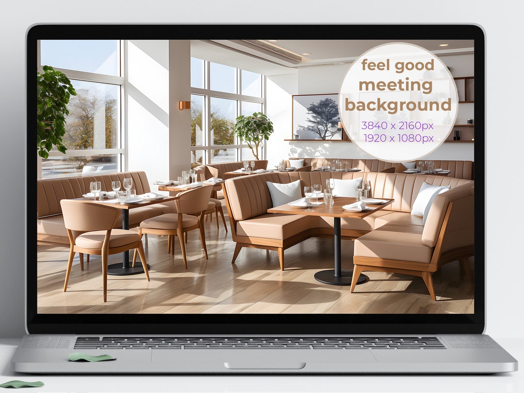 Cafe Comfort - Relaxing Cafe Interior for a Cozy Virtual Escape, Zoom ...