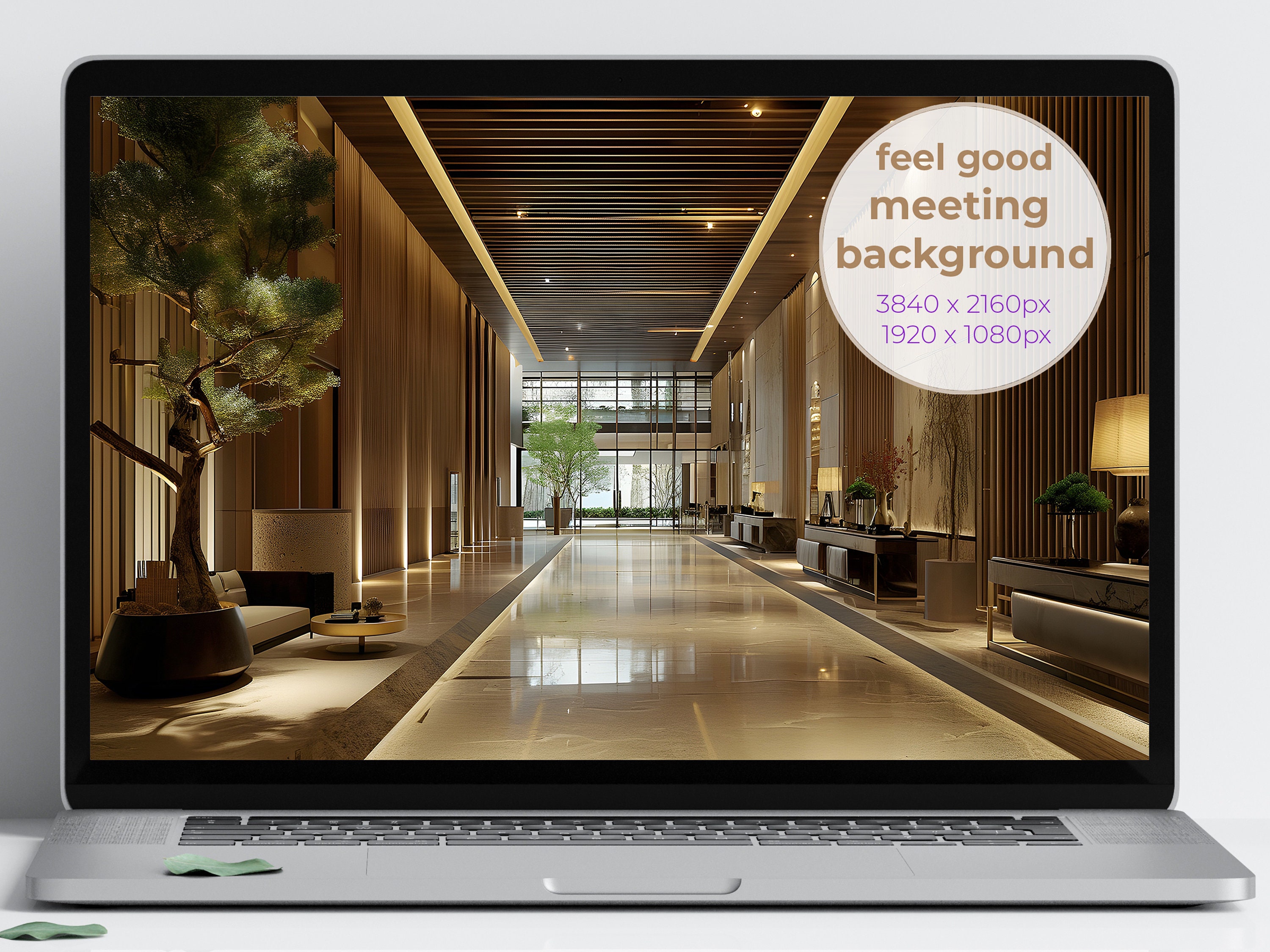 Minimalist Serenity: Hotel Lobby Scenes, Tranquil Design Principles ...